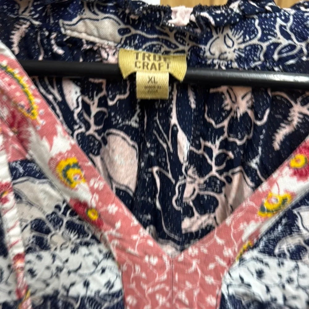 True Craft | Tops | Womens True Craft Multicolor Floral Bell Sleeve ...